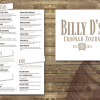 Menu | Billy D's Crooked Tavern